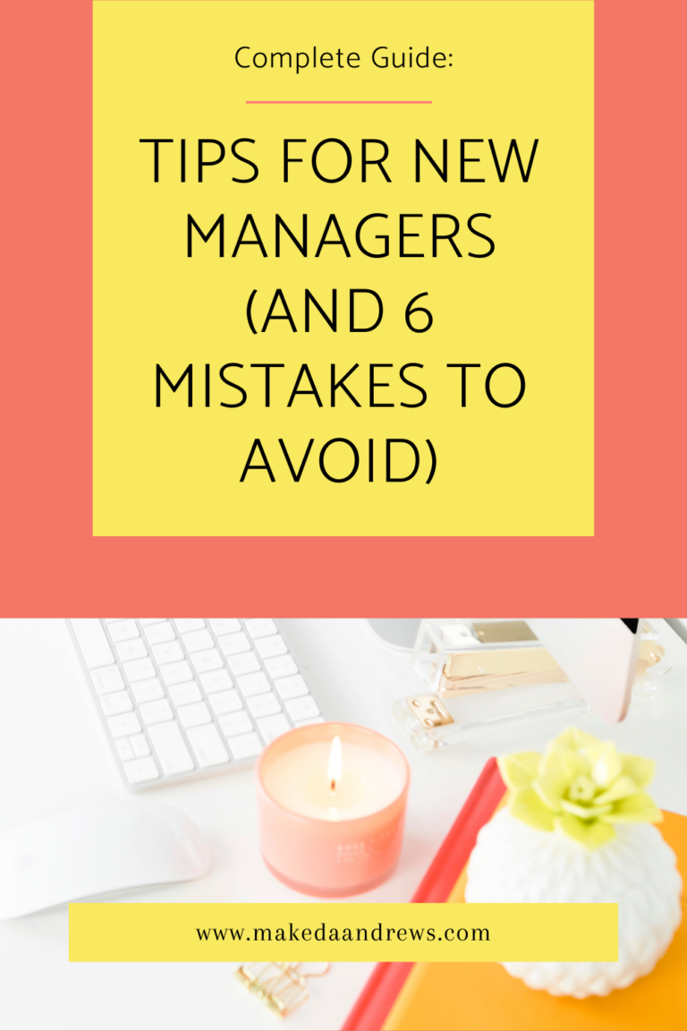 WHY MANAGERS FAIL - 6 Reasons Many First-Time Managers Don't Succeed - makedaandrews.com
